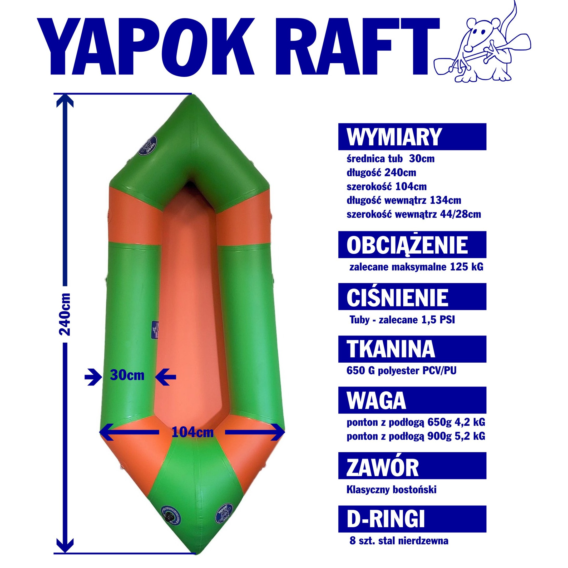 YapokRaft packrafting , polski packraft dla wszystkich